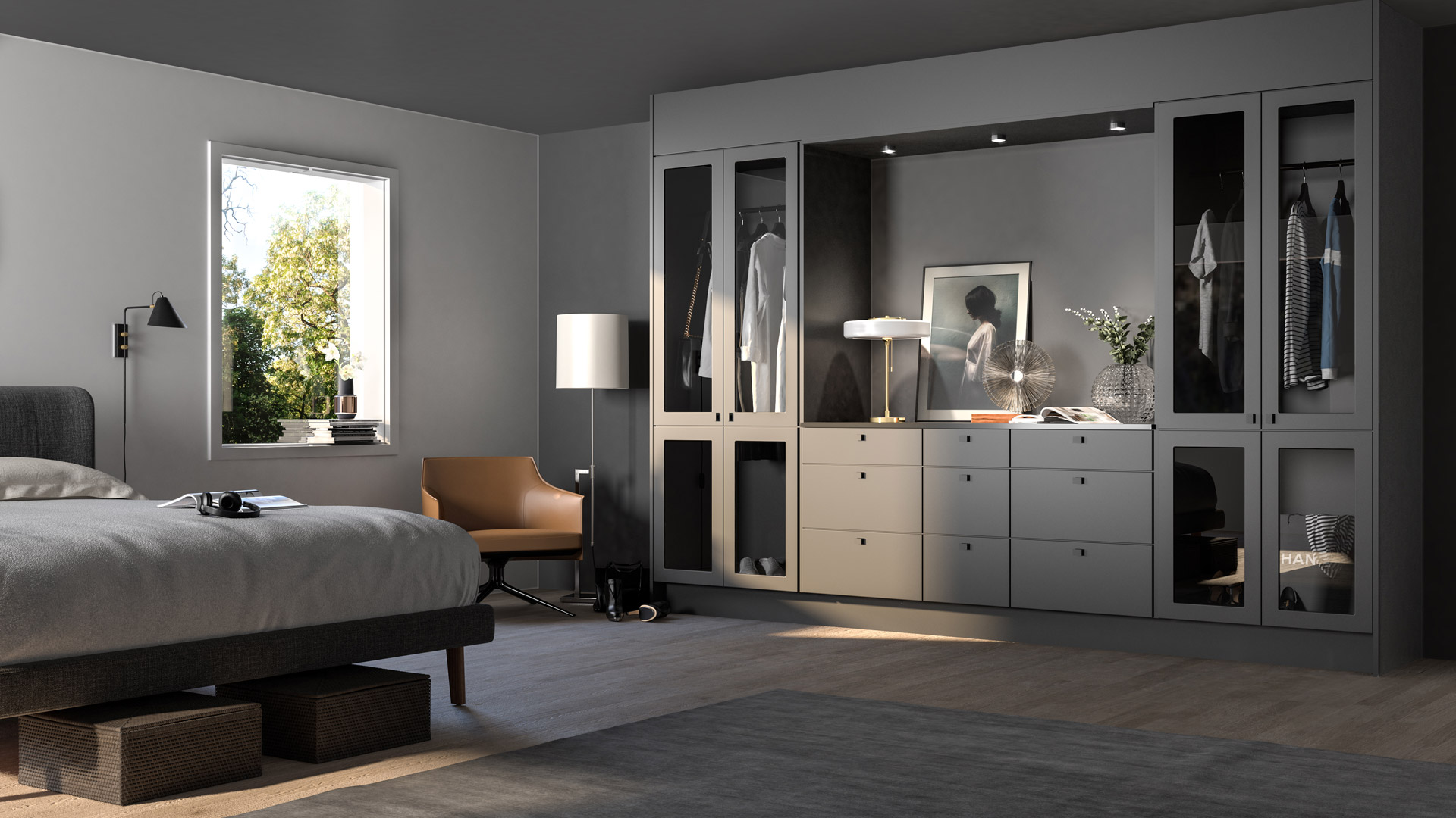 Garderobemodeller | garderobesystem | garderobedører | Strai ...